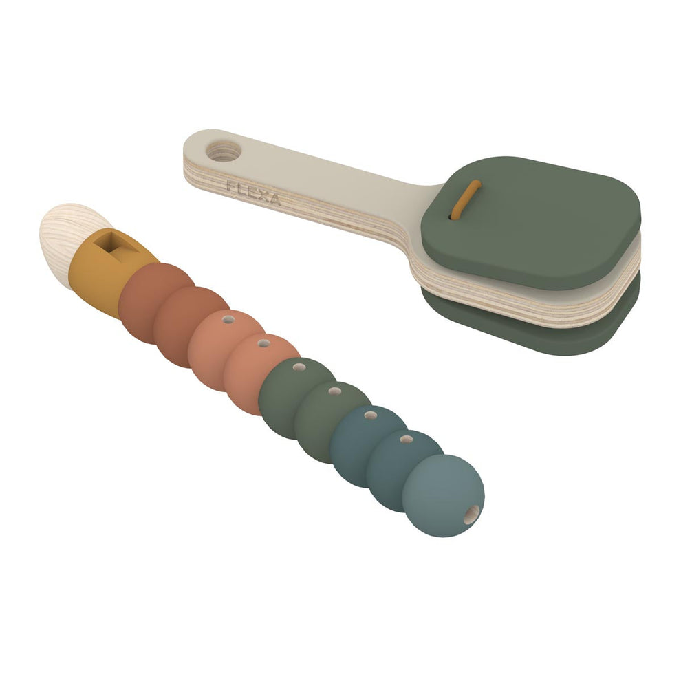 Flexa Musical Toy - Flute & Clapper – Danish By Design B2B