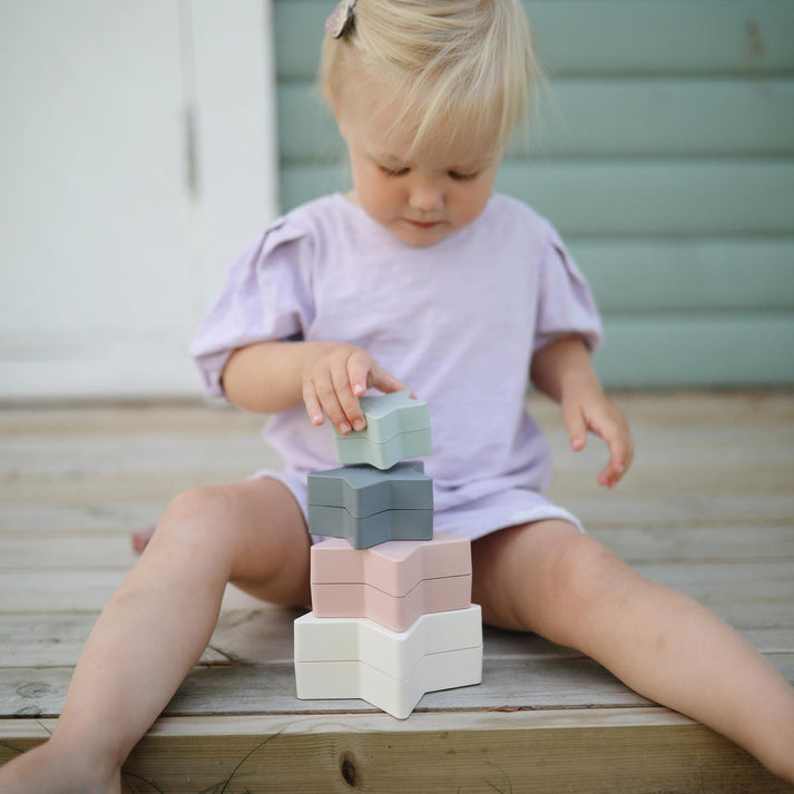 Playful learning times with Nesting Stars from Mushie! – Danish By ...